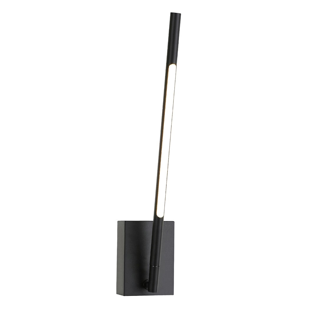 LAMPARA LED TUBULAR DE PARED NEGRA LUZ BLANCA — IDCO
