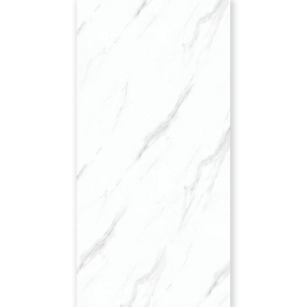 PORCELANATO GLASEADO PULIDO BLANCO VETAS GRIS 60 X 120 CM — IDCO